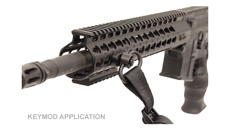 UTG Picatinny / Keymod QD Sling Adaptor - Kurt Zimmermann Waffen AG