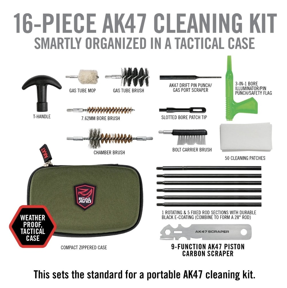 Real Avid Gun Boss AK47 Tactical Cleaning Kit - Kurt Zimmermann Waffen AG