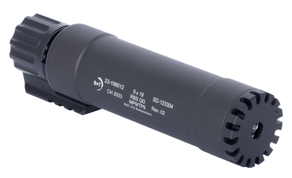 B&T Schalldämpfer RBS MP9 / TP9 QD, 9x19mm - Kurt Zimmermann Waffen AG